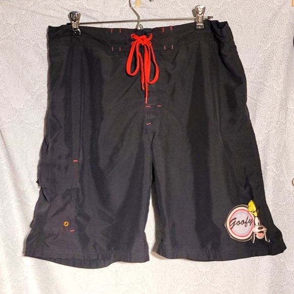 Disney | Shorts | Disney Store Goofy Mens Swim Trunks | Poshmark